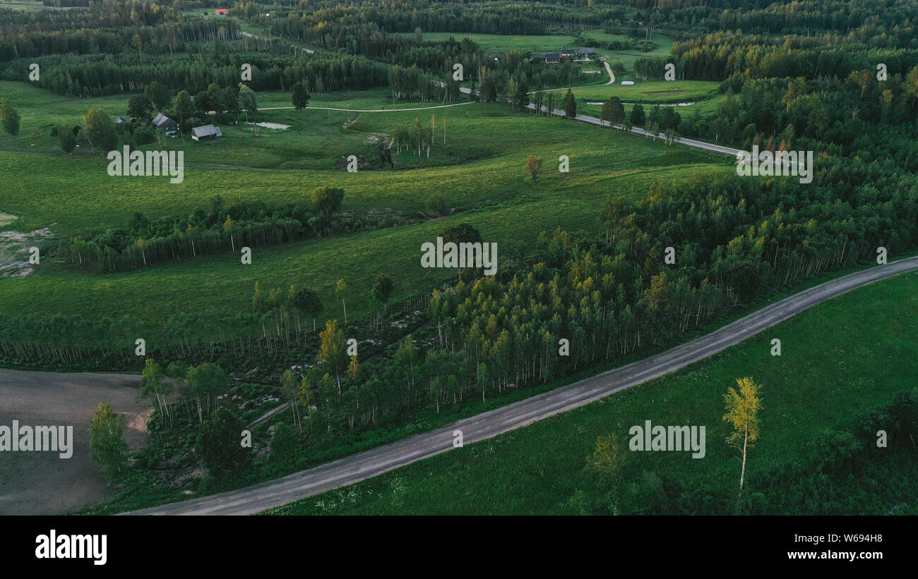 Landscape from above Stock Photo - Alamy