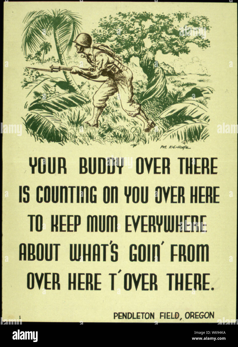 YOUR BUDDY OVER THERE IS COUNTING ON YOU OVER HERE Stock Photo - Alamy