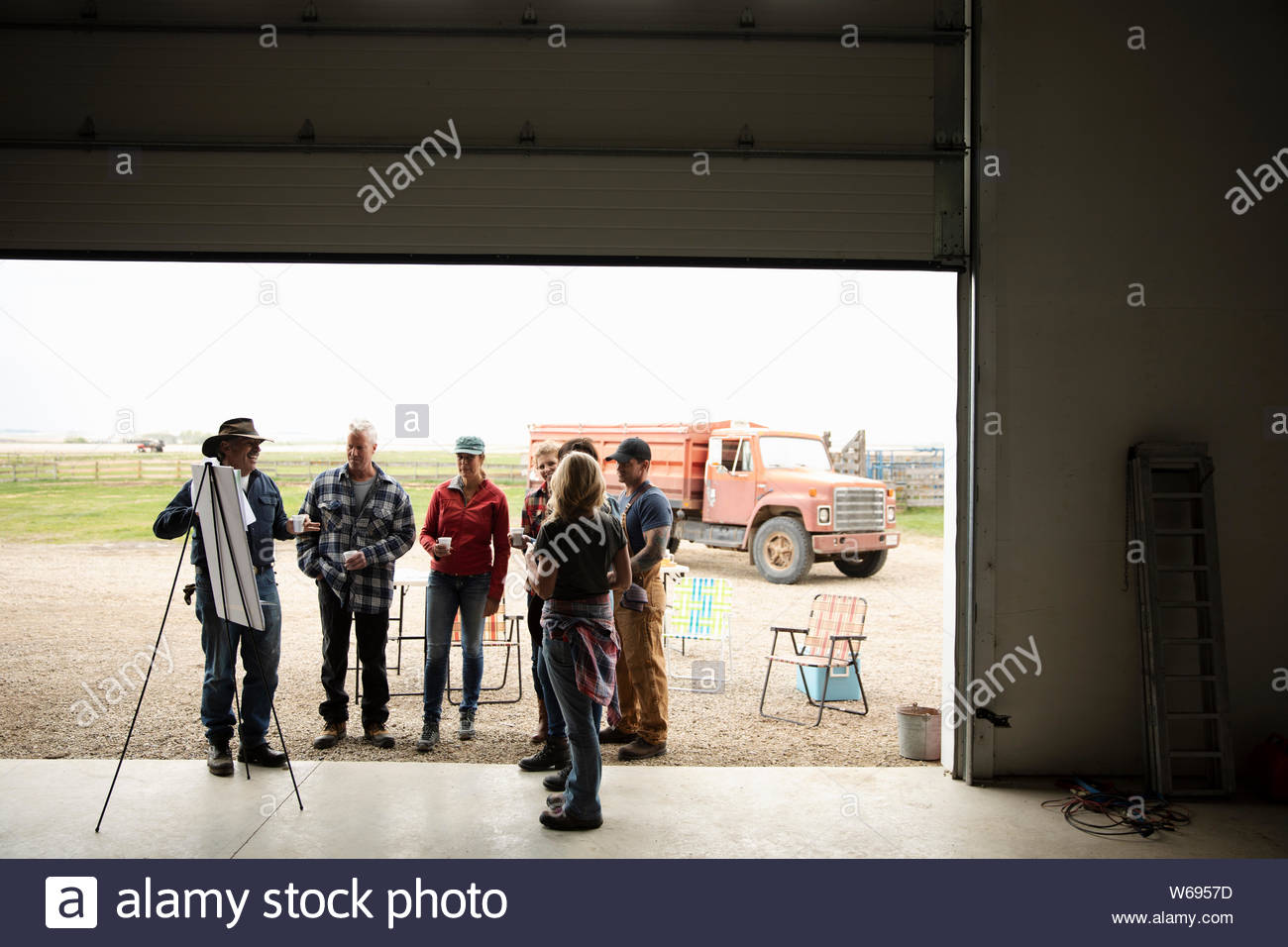 Farmers business meeting hi-res stock photography and images - Alamy
