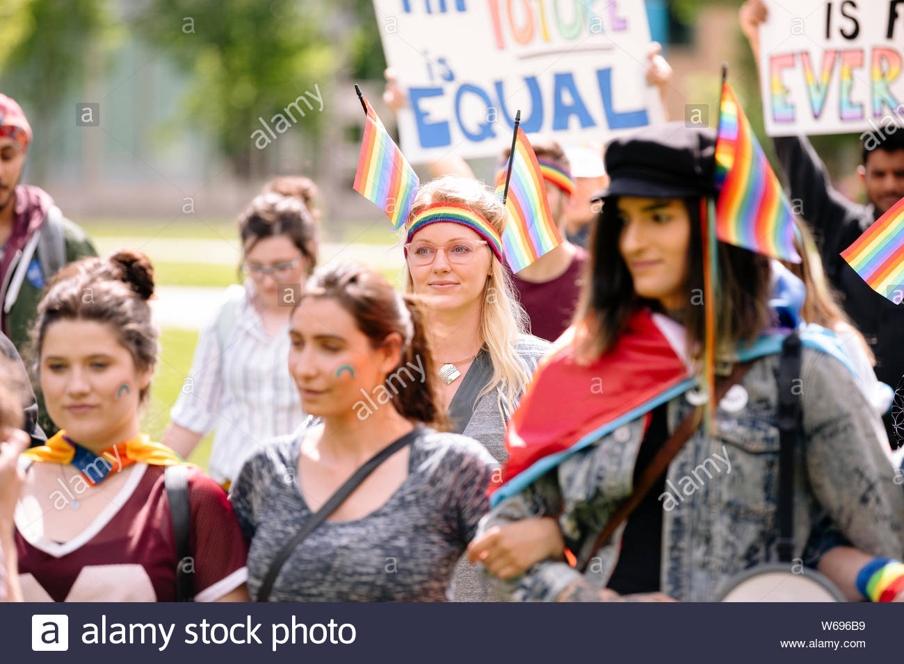 Gay pride parade poster hi-res stock photography and images - Alamy
