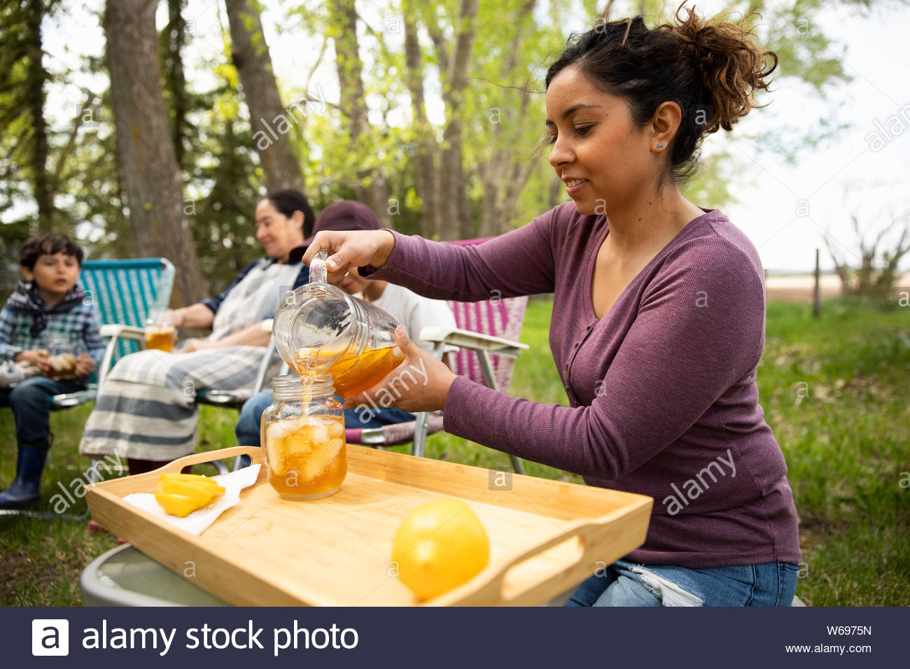 Tea family hi-res stock photography and images - Alamy