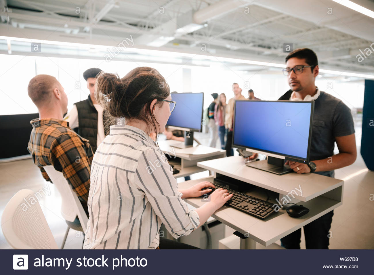 Library of the university hi-res stock photography and images - Alamy