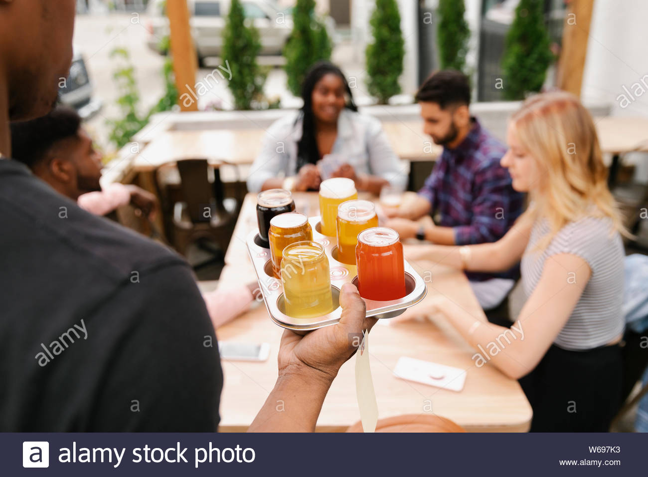 Beer sampler hi-res stock photography and images - Alamy