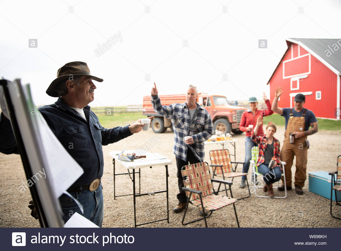 Agriculture business meeting hi-res stock photography and images - Alamy