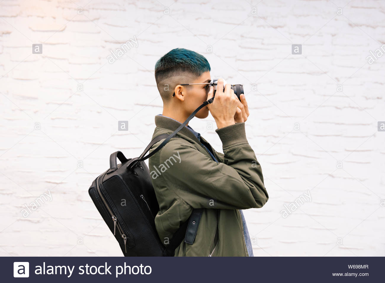 University digital backpack hi-res stock photography and images - Alamy