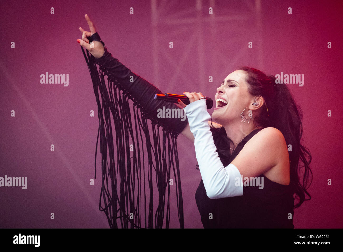 Trondheim, Norway - June 28th, 2019. The Dutch symphonic metal band ...