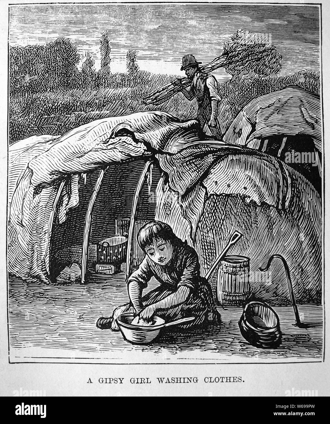 Gypsy wagon hi-res stock photography and images - Alamy