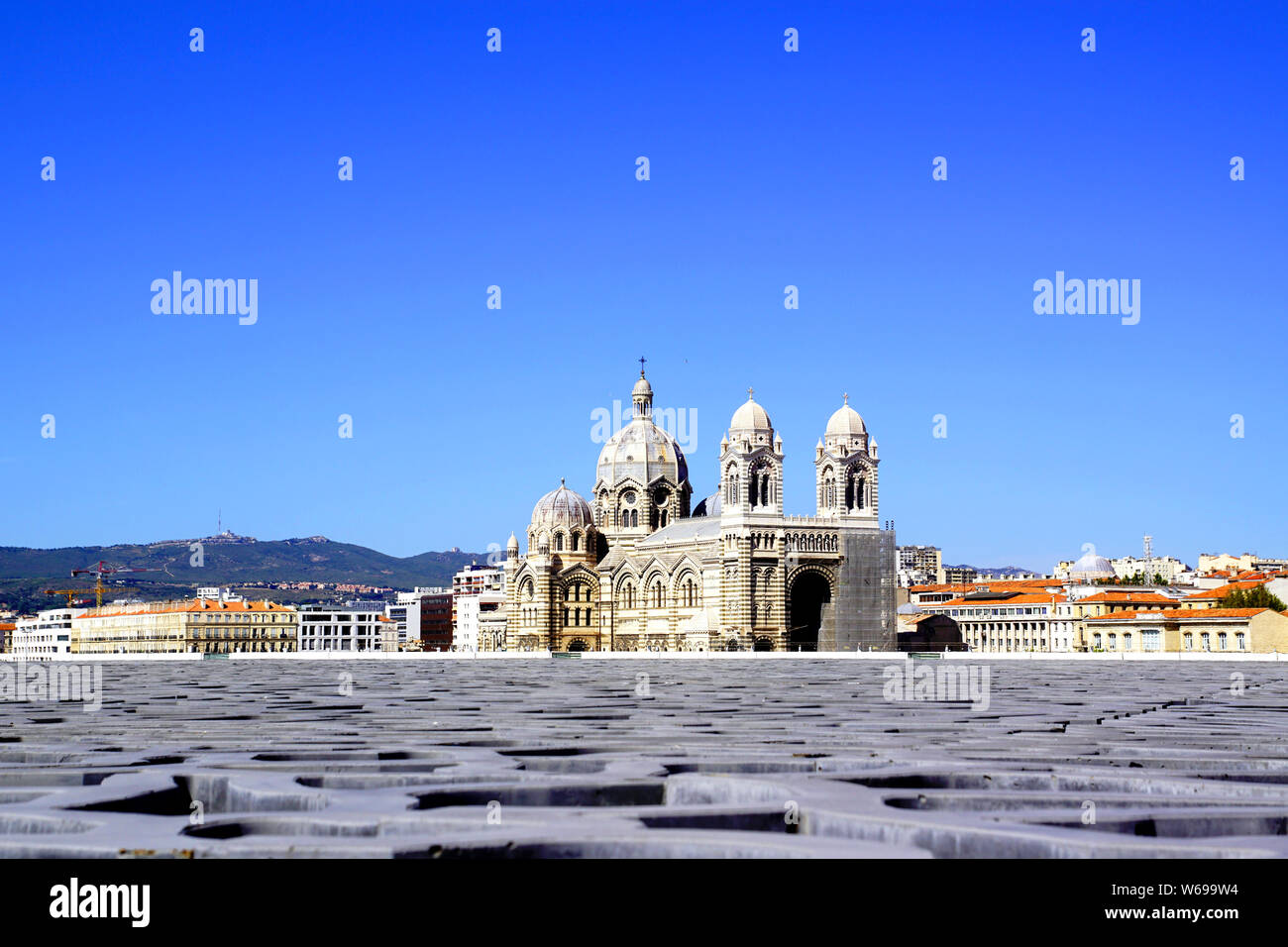 Facade marseille cathedral france hi-res stock photography and images ...