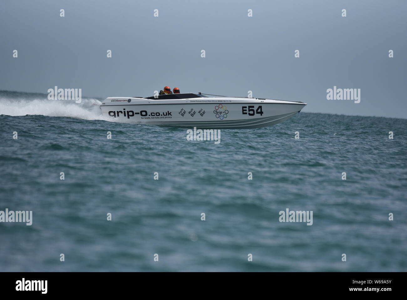 Powerboat Racing at the UKOPRA Poole 100 2019 powerboat racing in the ...
