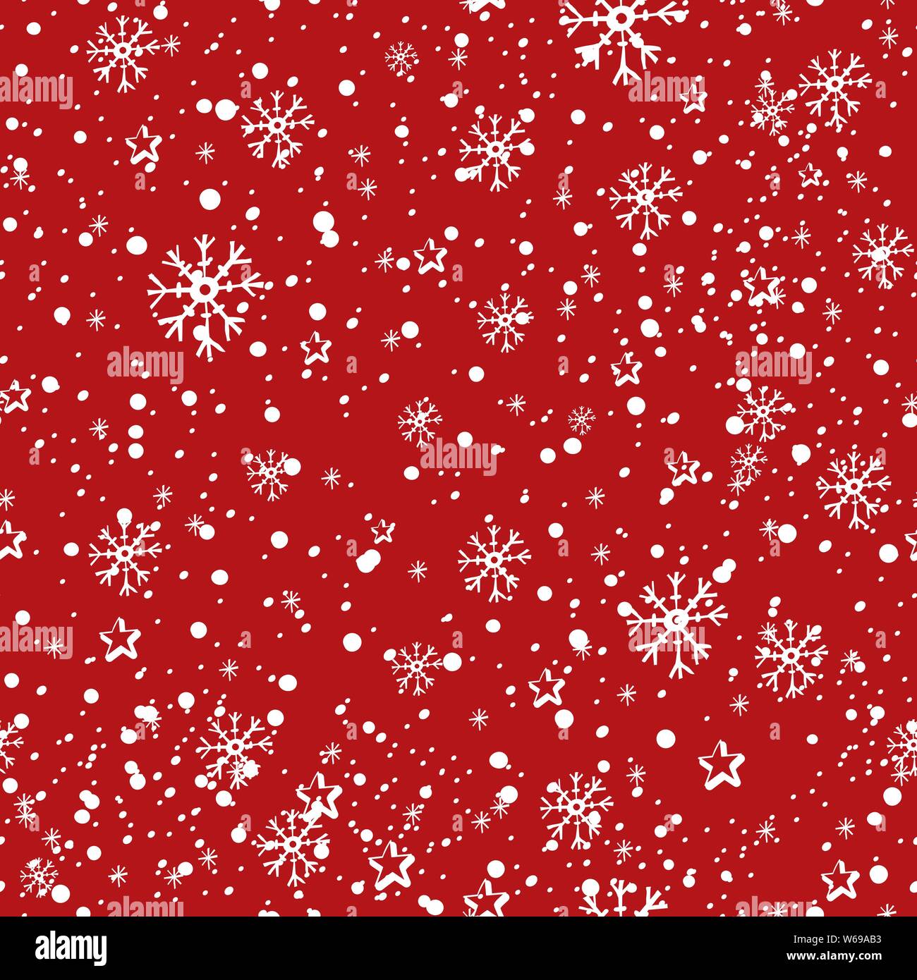 Seamless snow texture Stock Vector Images - Alamy
