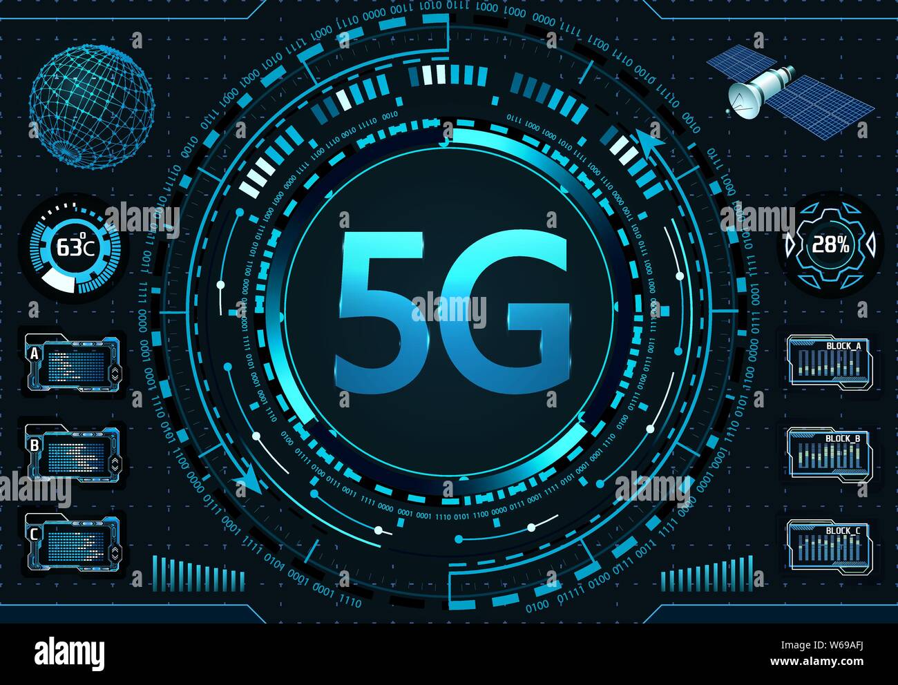 New broadband technology Stock Vector Images - Alamy