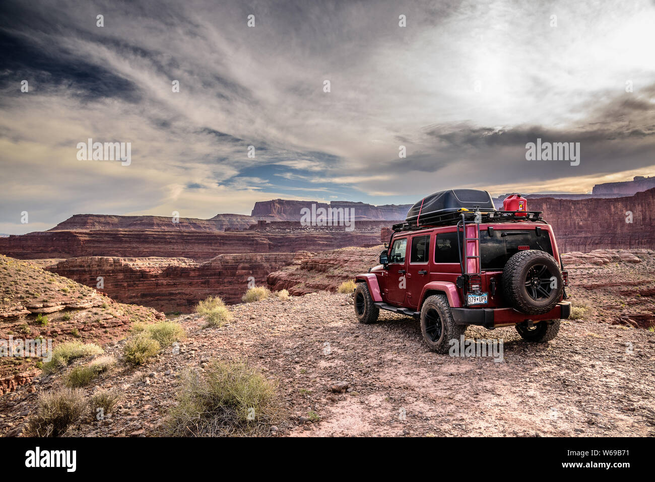 Exploring Moab, Utah Stock Photo - Alamy