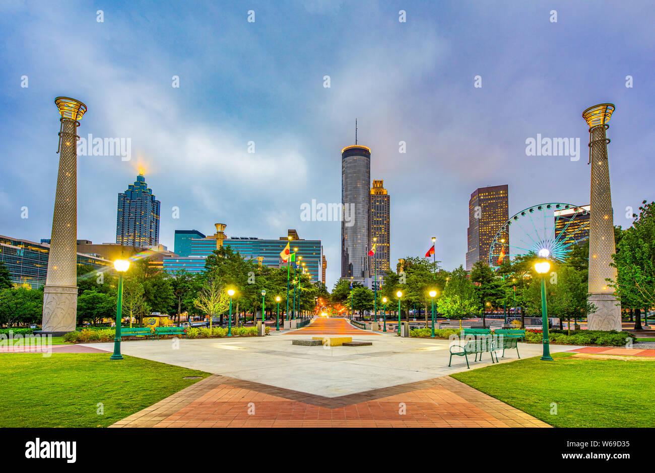 Centennial park district hi-res stock photography and images - Alamy