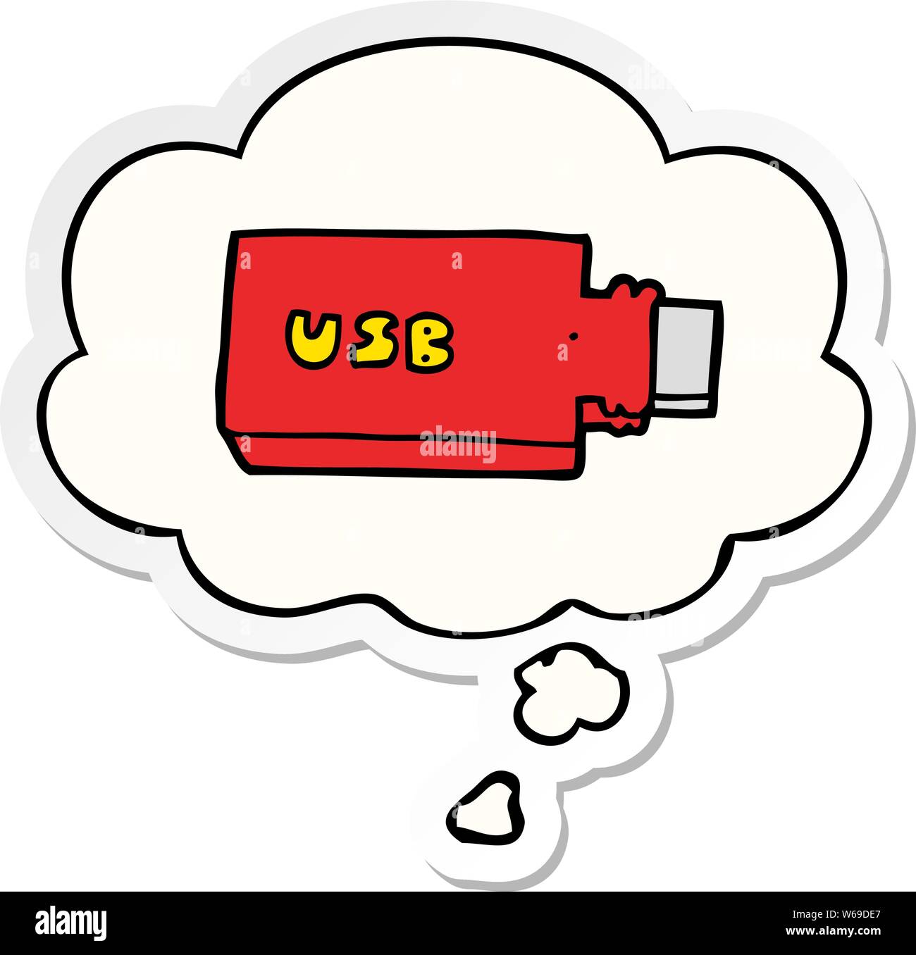 Cartoon flash drive hi-res stock photography and images - Alamy