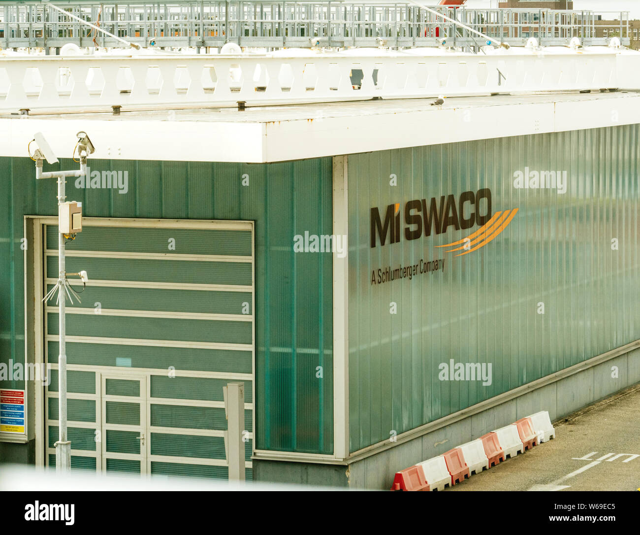 Bevesierweg, Netherlands - Aug 8, 2018: Headquarter of the Mi Swaco a ...