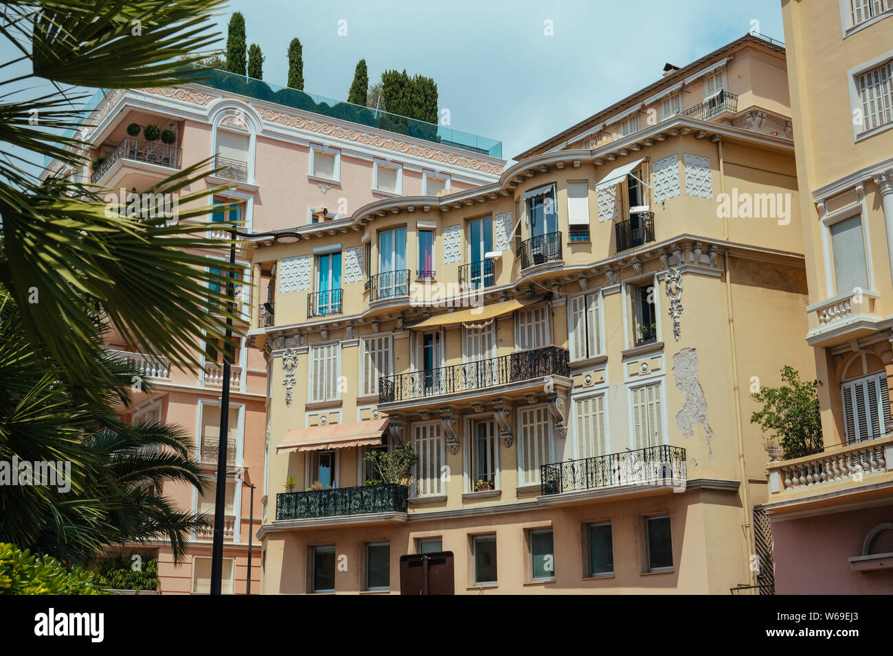 Monaco palace stairs hi-res stock photography and images - Alamy