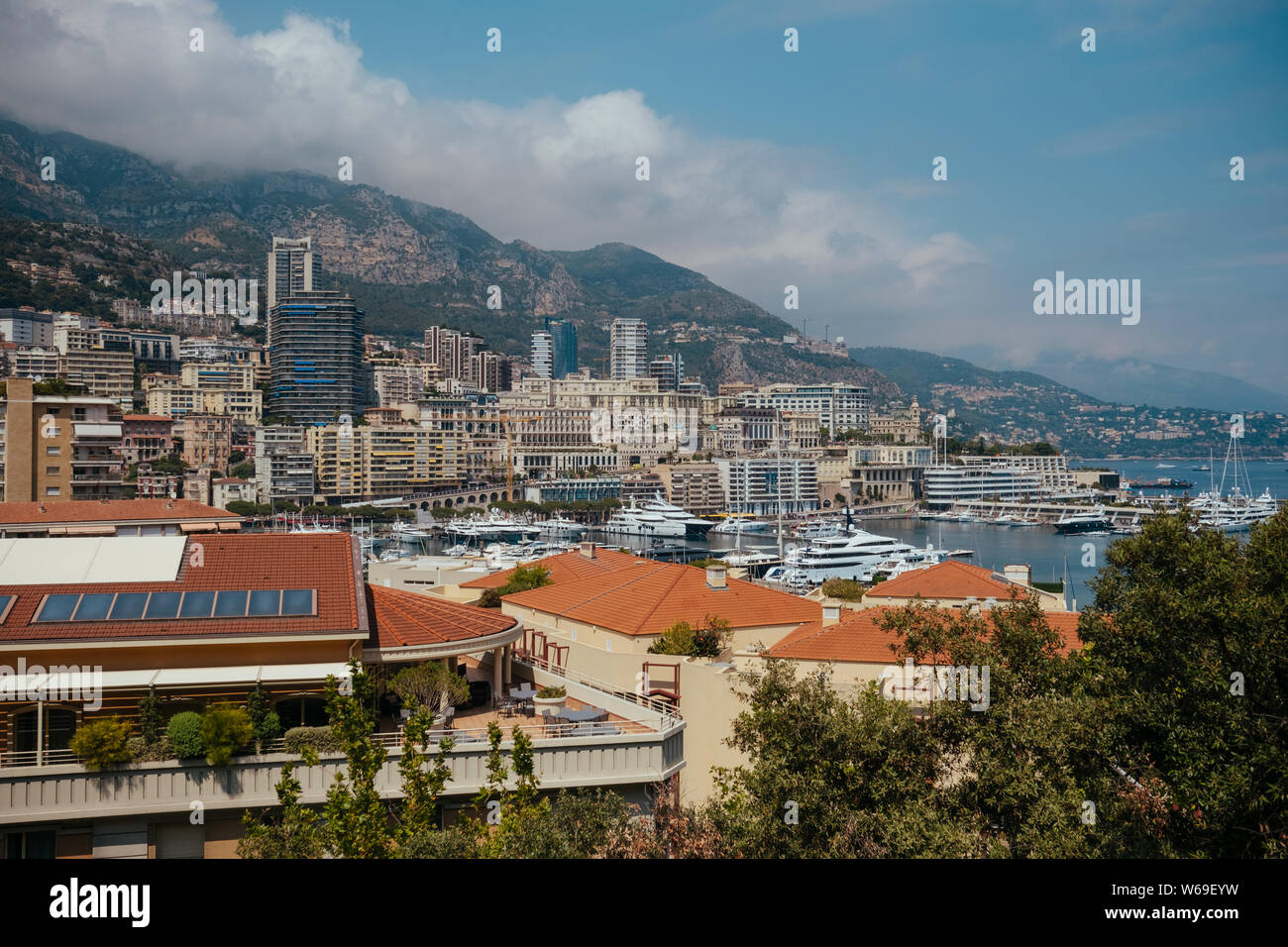 Monaco palace steps hi-res stock photography and images - Alamy