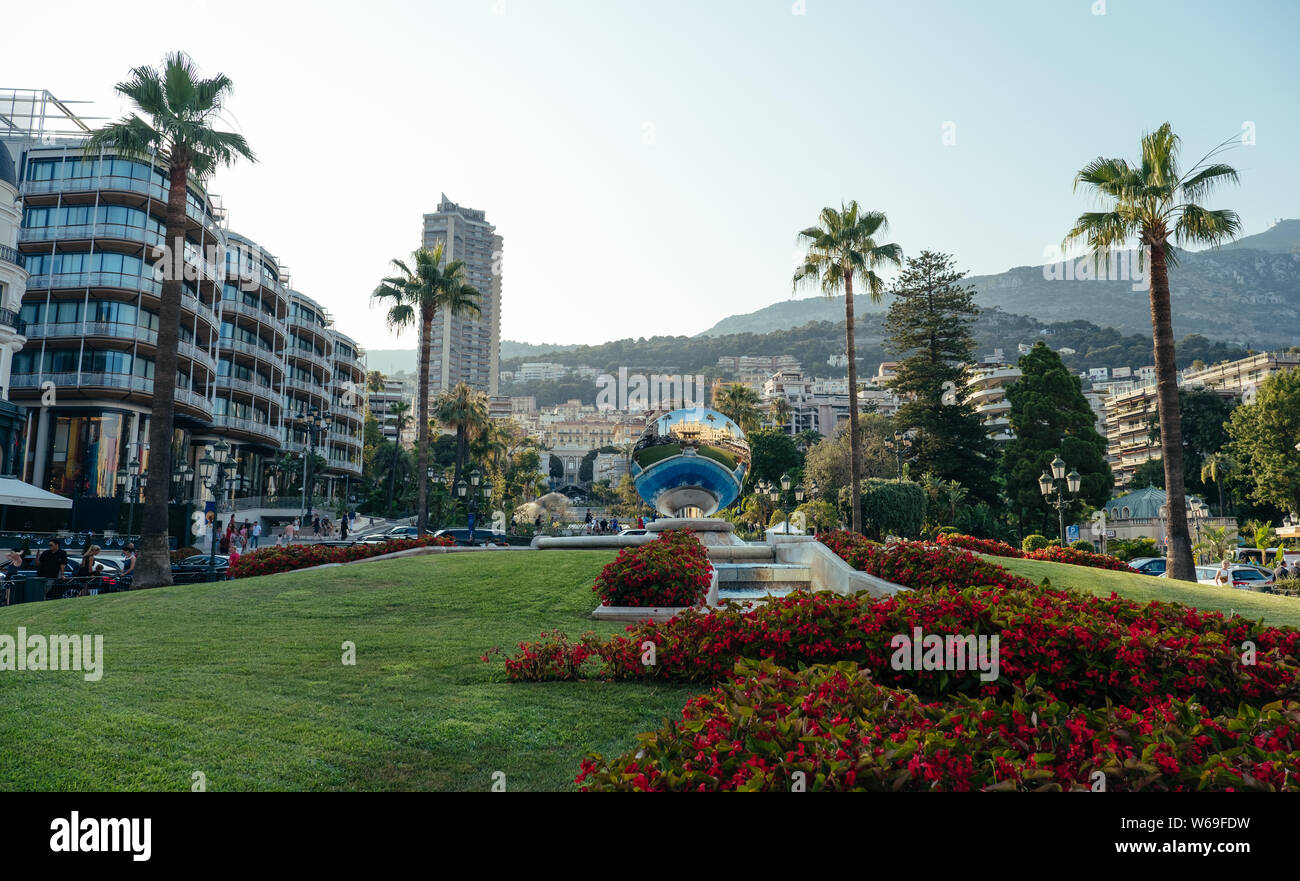 Monaco palace steps hi-res stock photography and images - Alamy