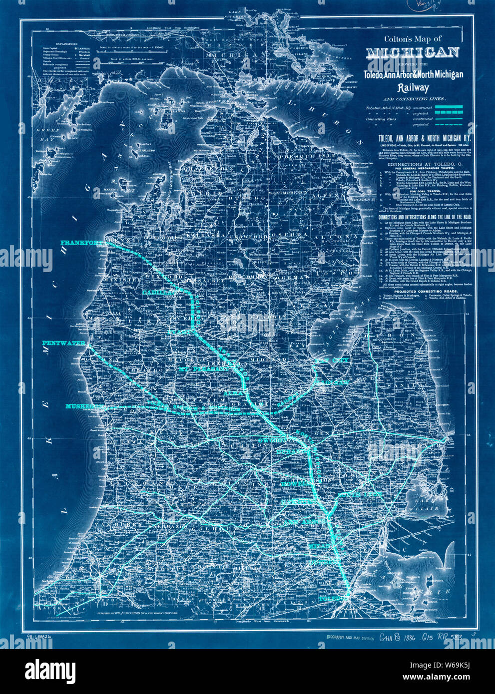 Train Routes Michigan Indiana Map