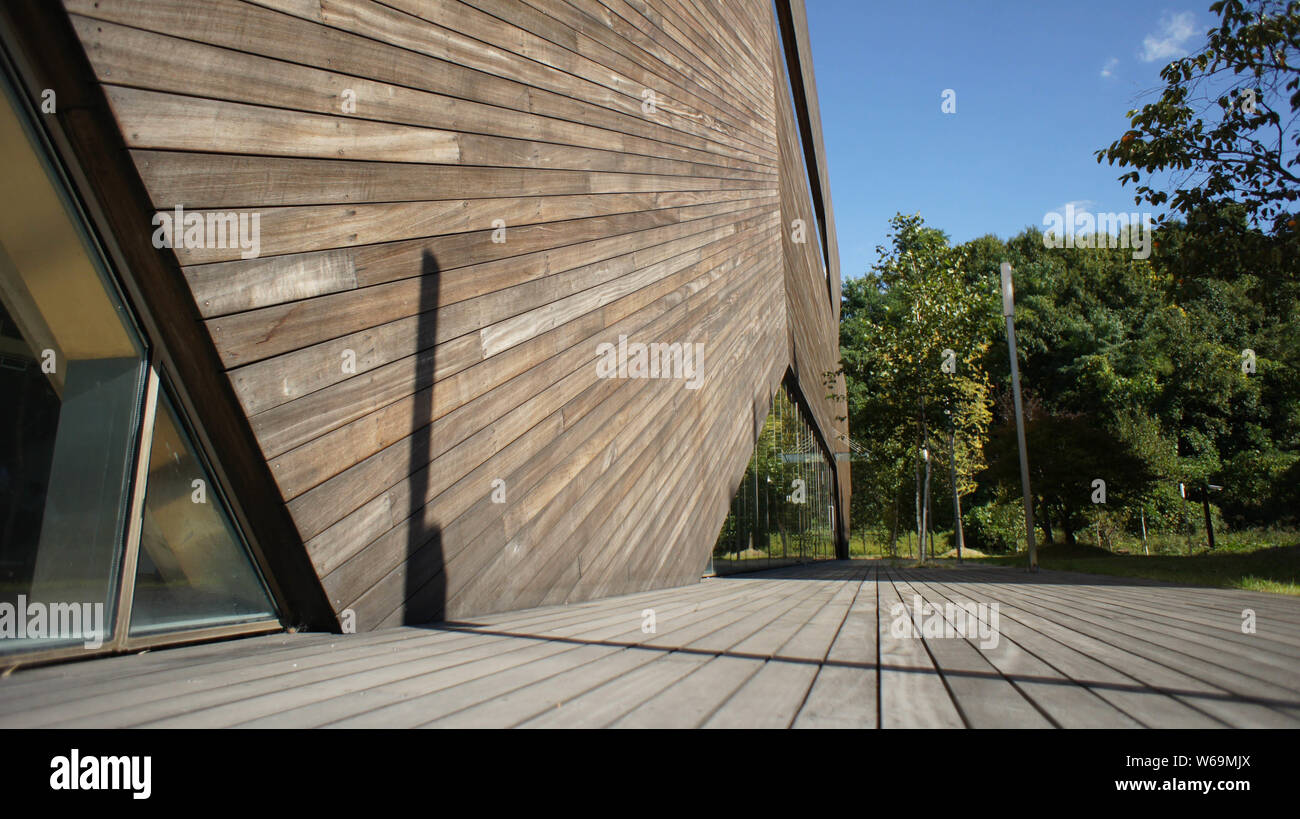 Unique architecture in Paju Book City, Korea Stock Photo - Alamy