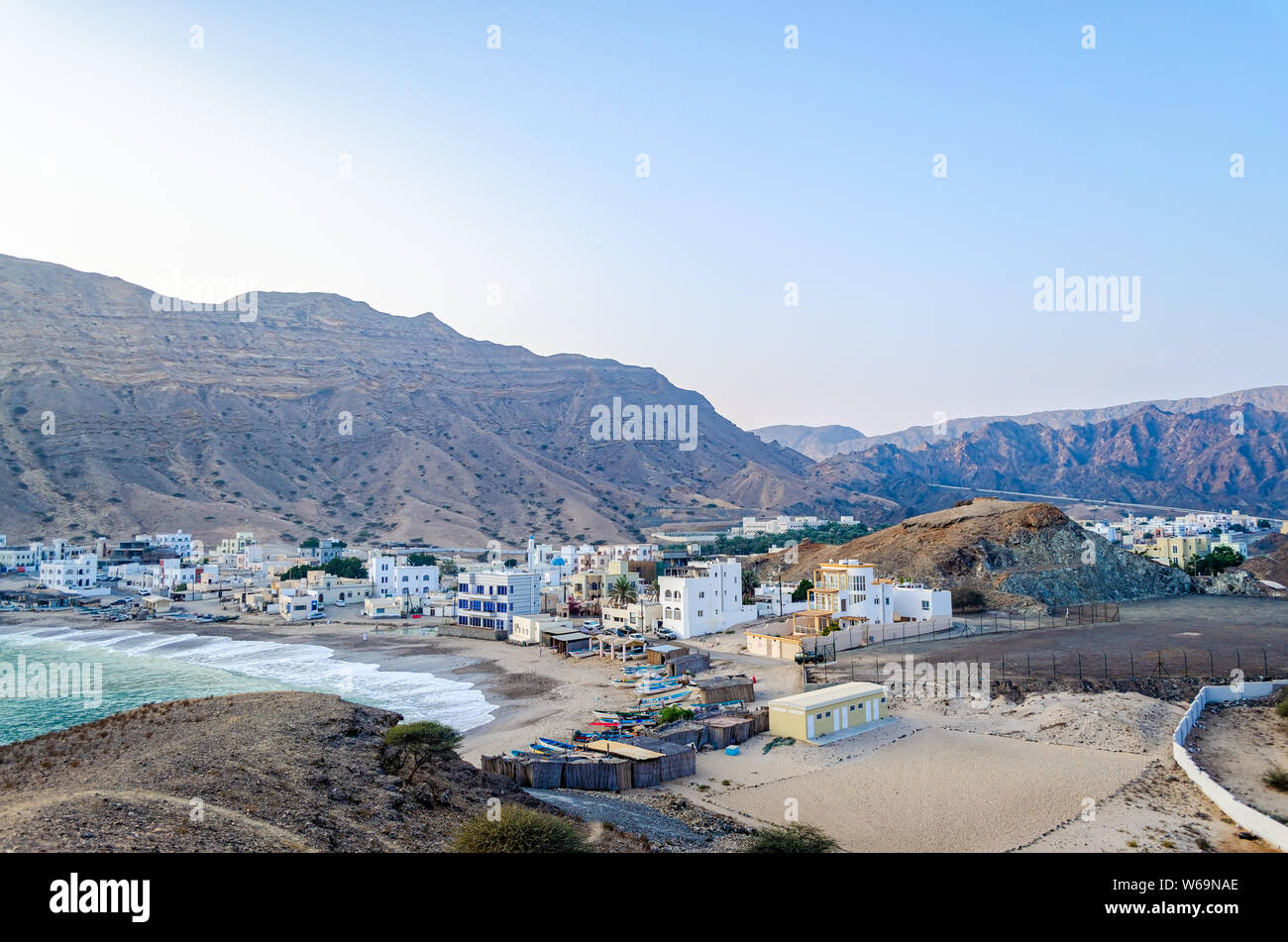 Oman coastal town hi-res stock photography and images - Alamy