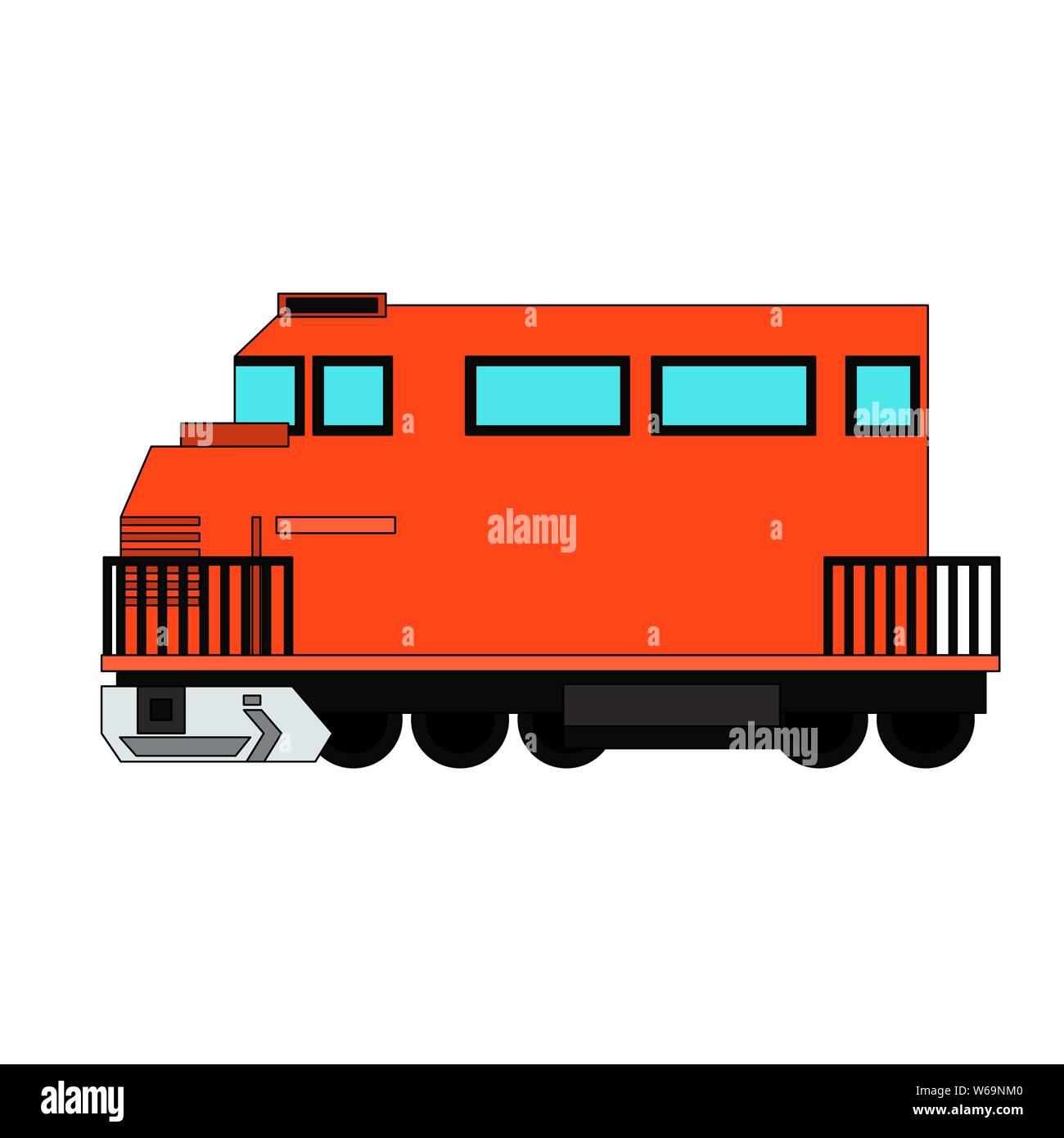 transport traffic delivery logistic cartoon Stock Vector Image & Art ...