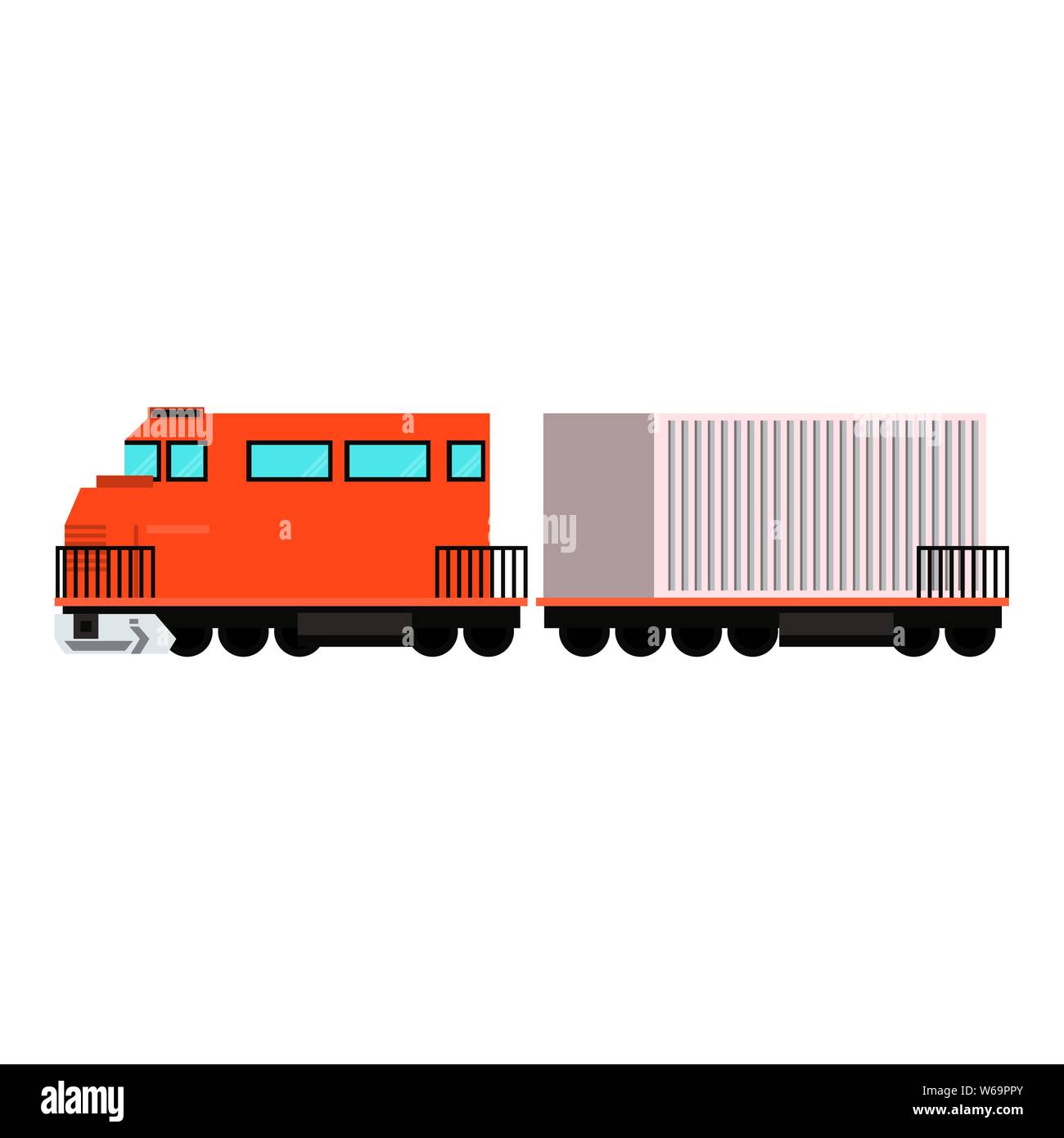 transport traffic delivery logistic cartoon Stock Vector Image & Art ...