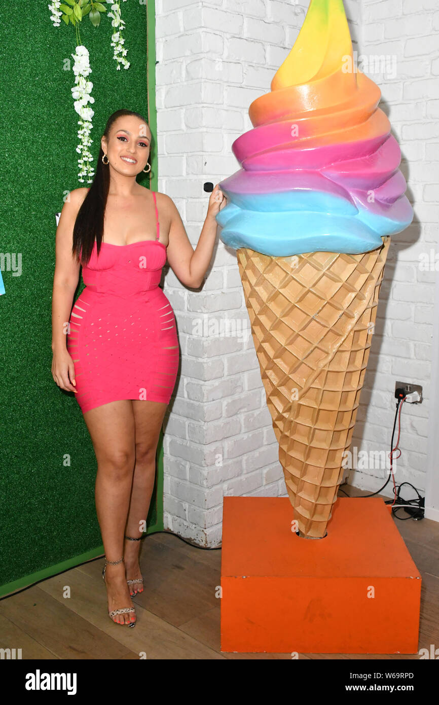 London, UK. 31st Jul, 2019. Amel Rachedi attends selfie factory VIP ...