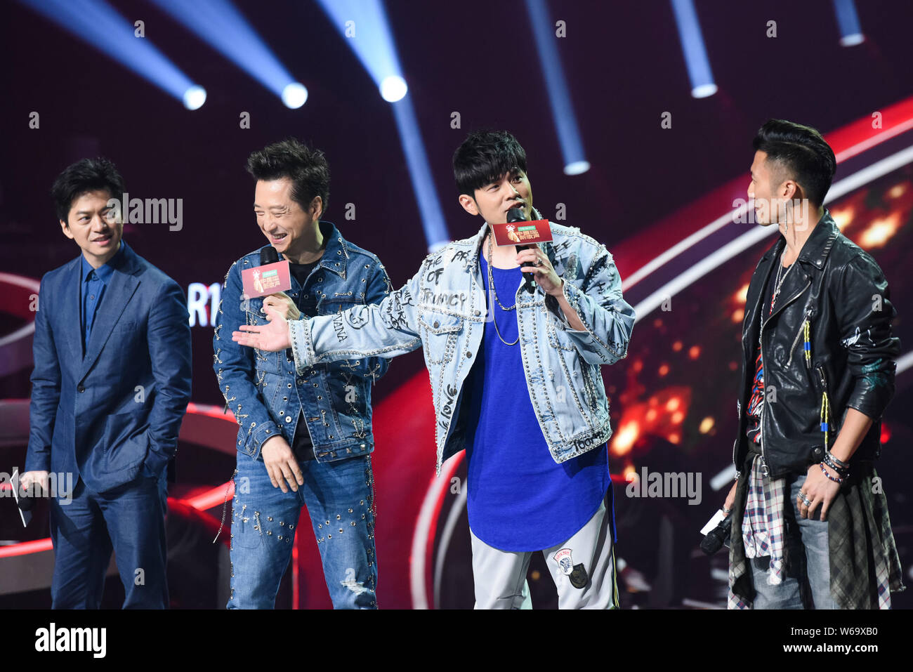 (From left) Chinese singer Li Jian, Taiwanese singers Harlem Yu, Jay ...