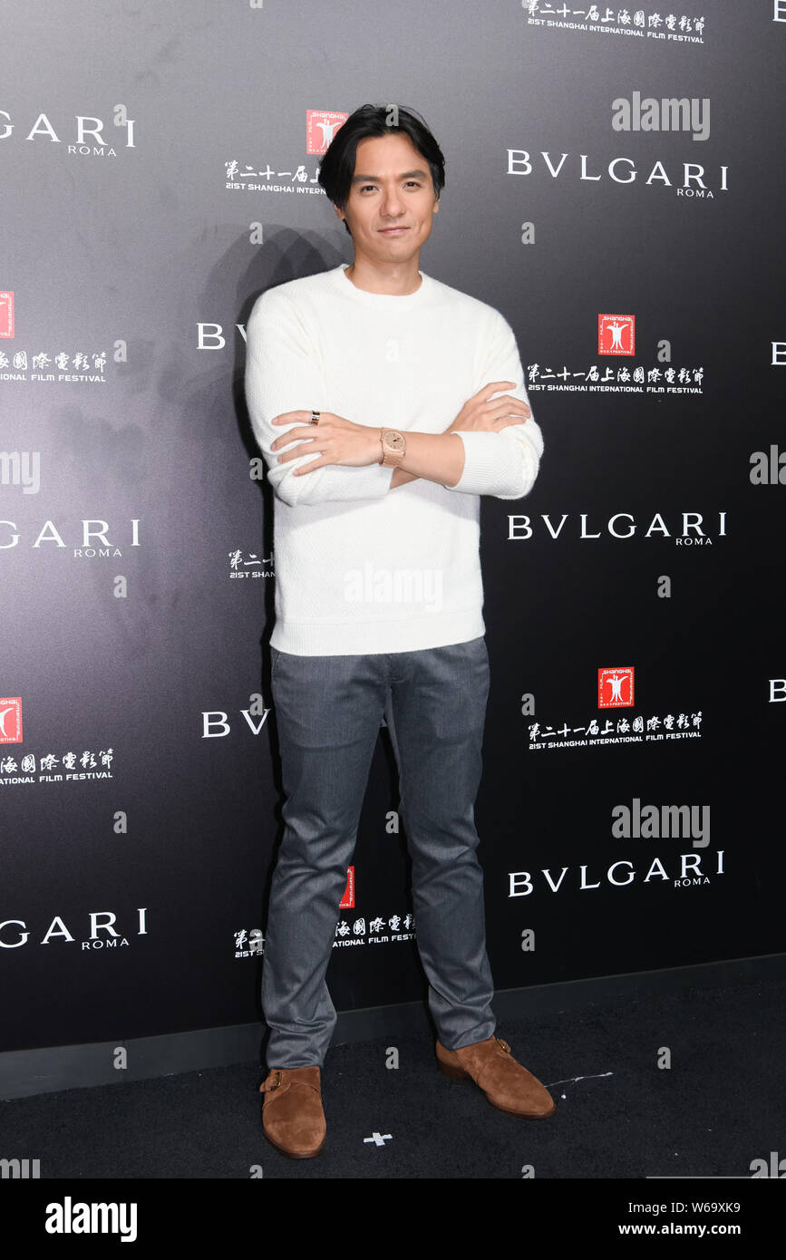 Hong Kong actor and director Stephen Fung attends a launch event for ...