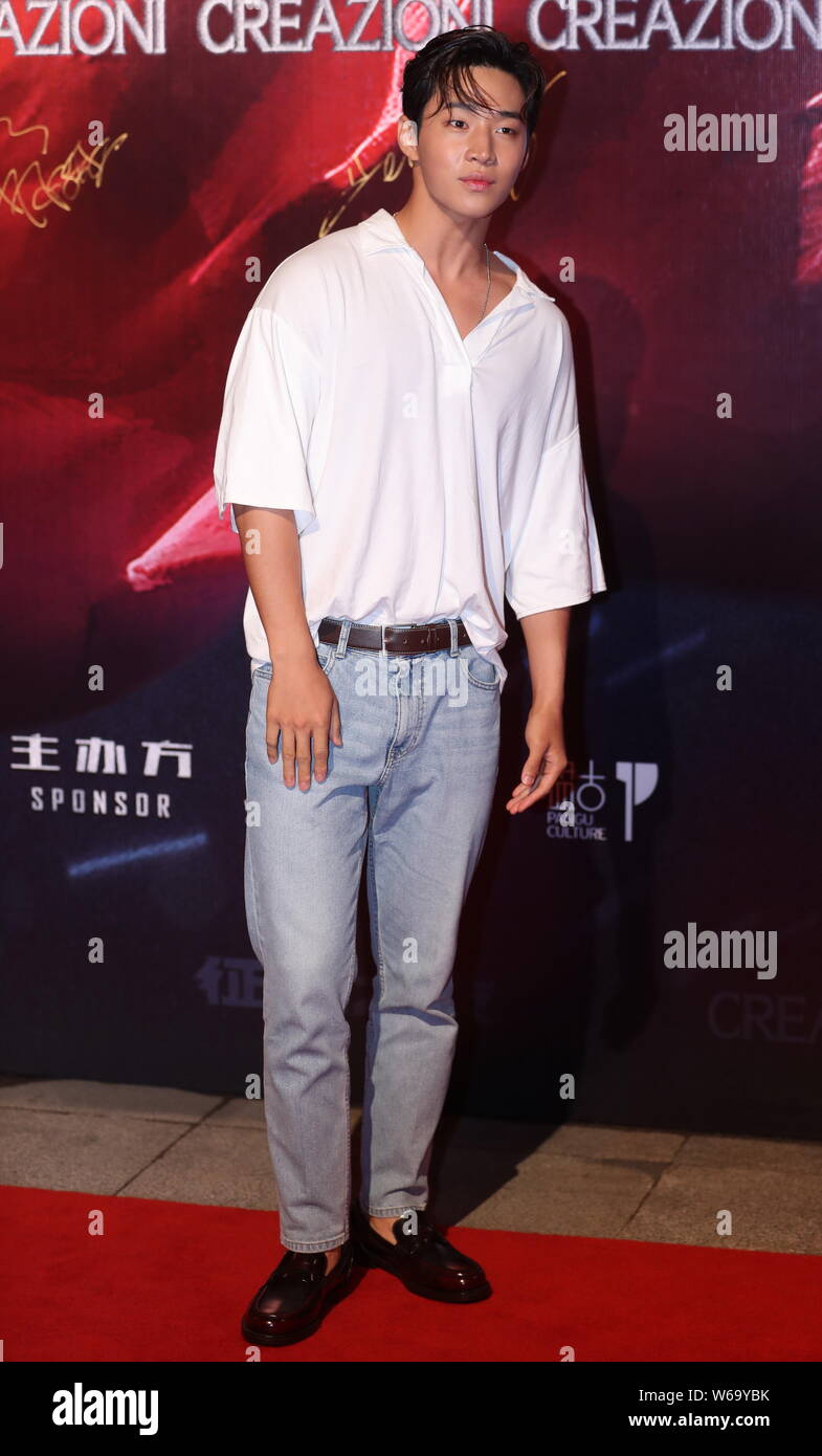 Canadian singer and actor Henry Lau attends a press conference for new ...