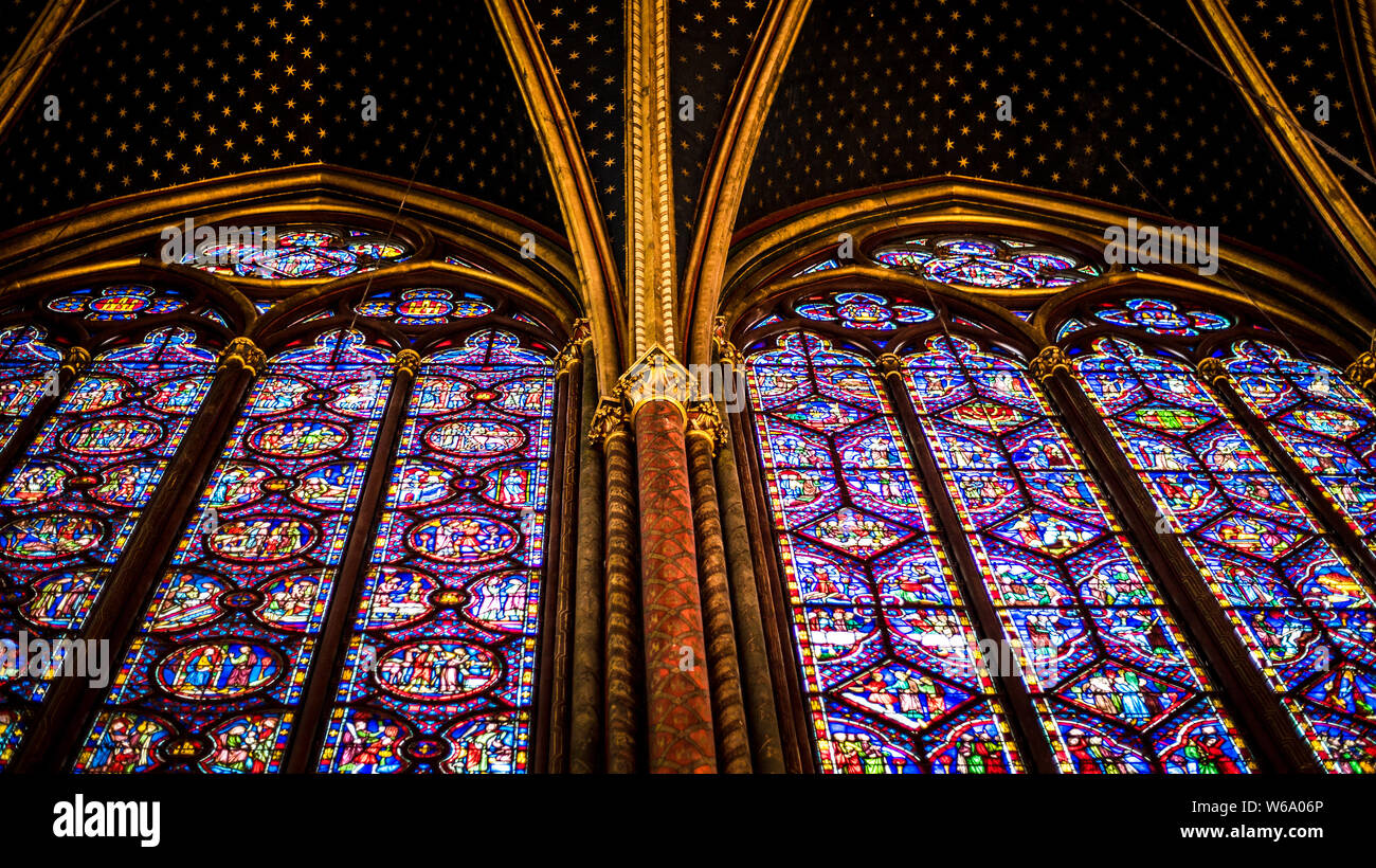 Sainte chapelle detail hi-res stock photography and images - Alamy