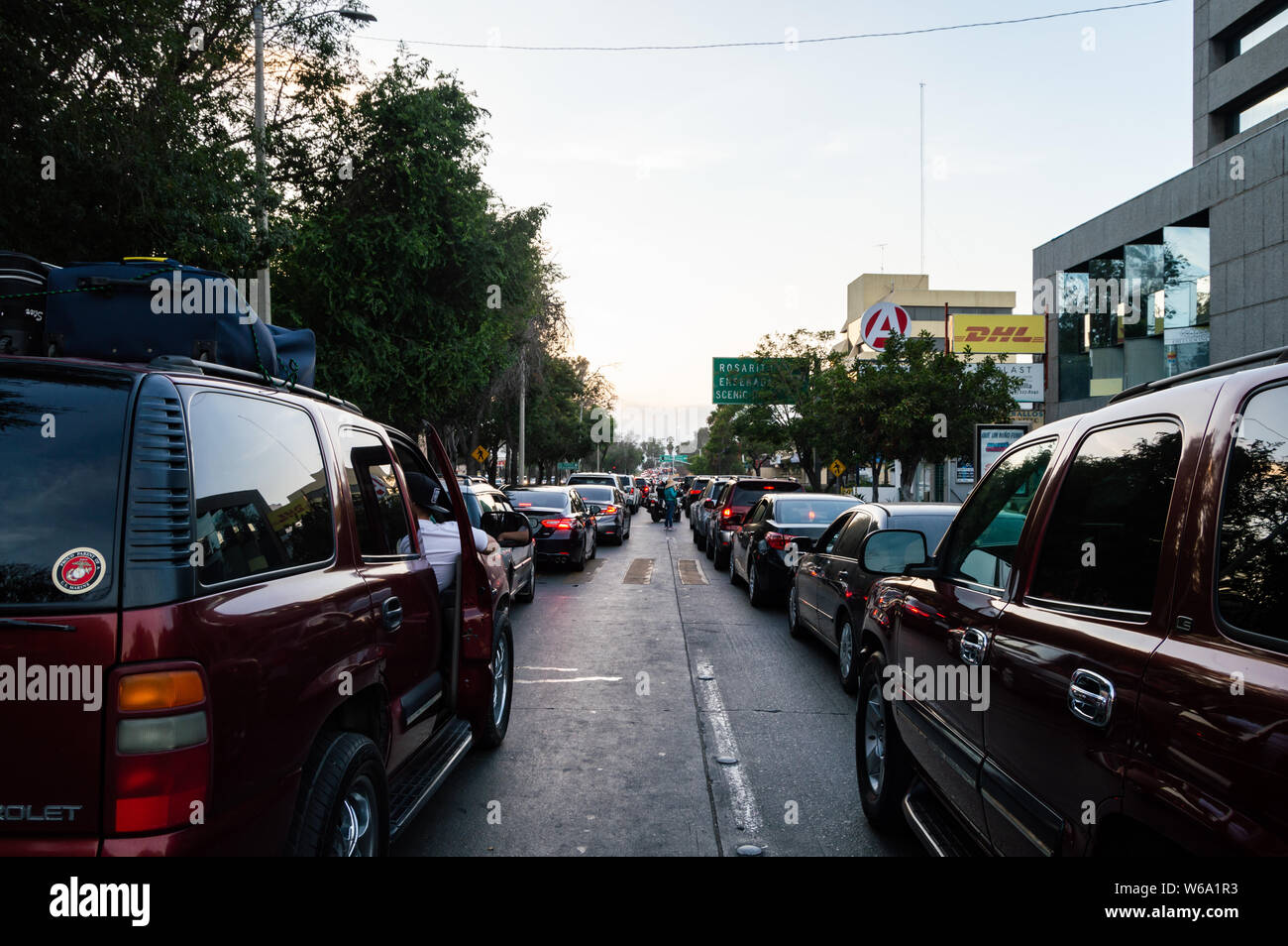 Tijuana mexico traffic hi-res stock photography and images - Alamy