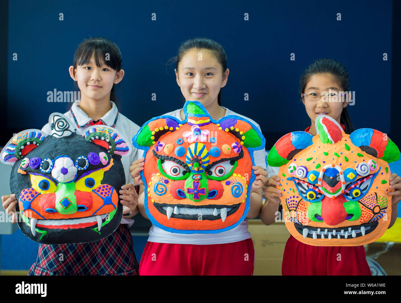 Hohhot mongolia students mask hi-res stock photography and images - Alamy