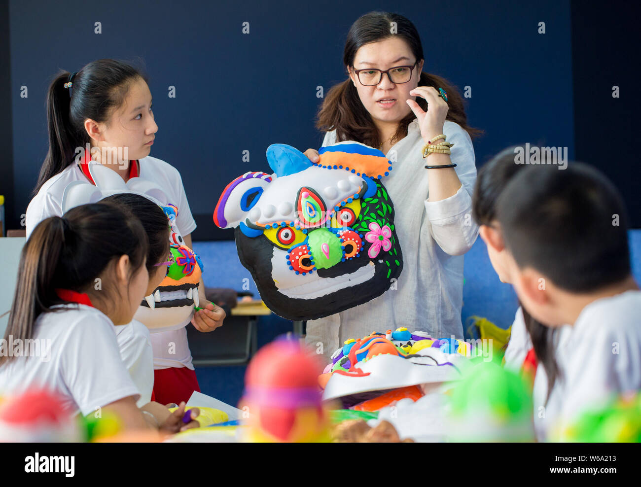 Hohhot mongolia students masks hi-res stock photography and images - Alamy