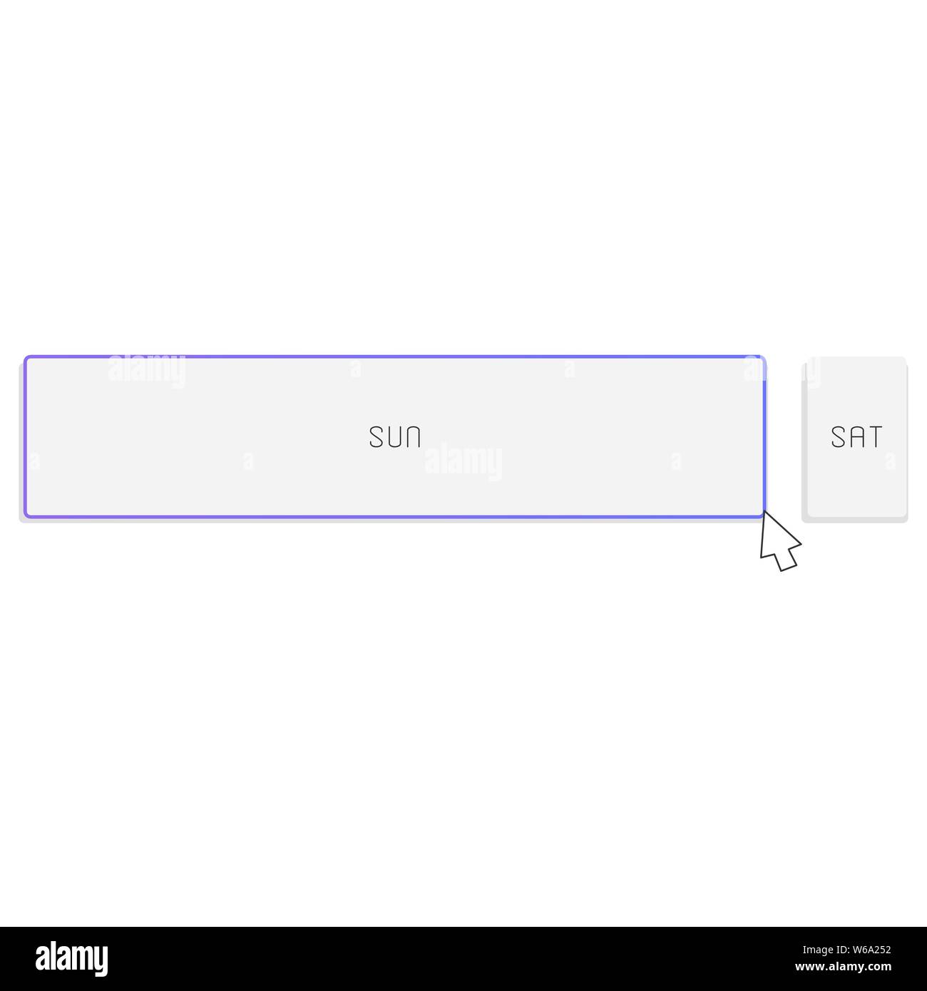 Stretch Sunday and lengthen the weekend. Down with dull routine. Vector ...