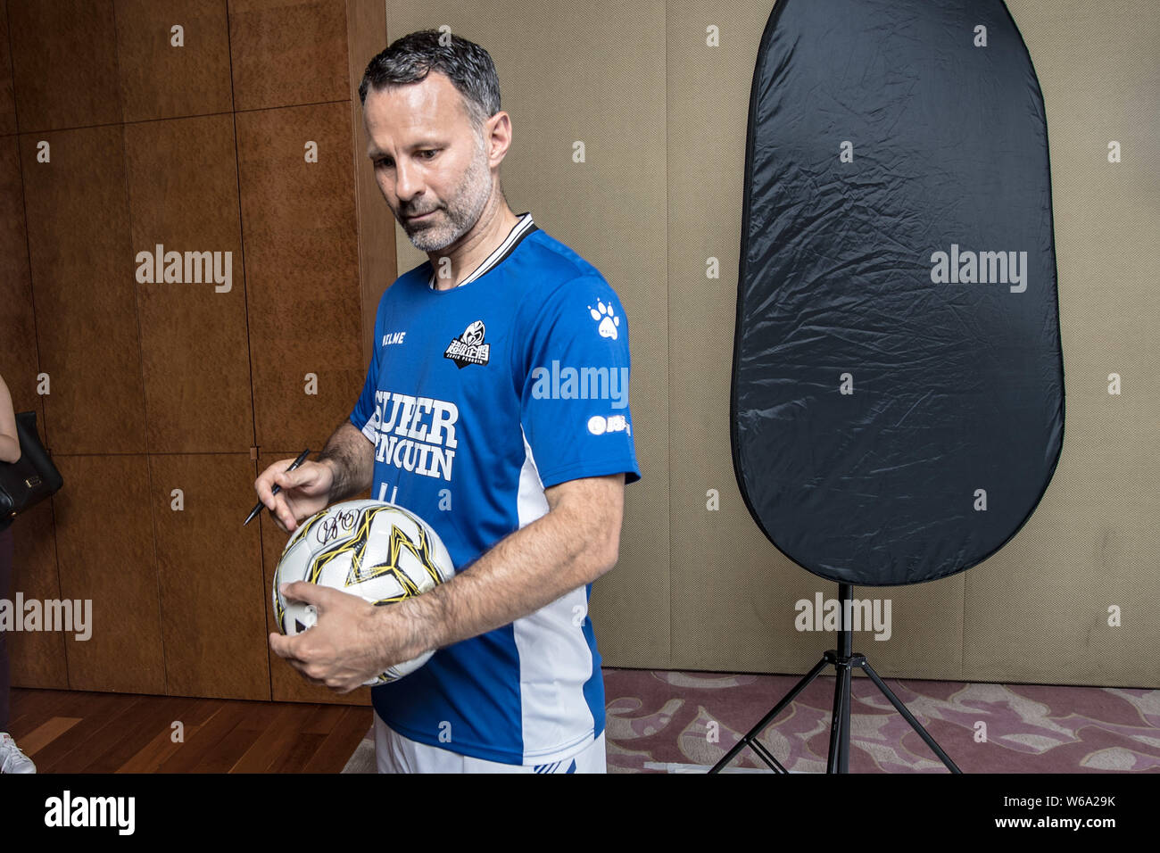 **EXCLUSIVE**Welsh football coach and former football player Ryan Giggs ...