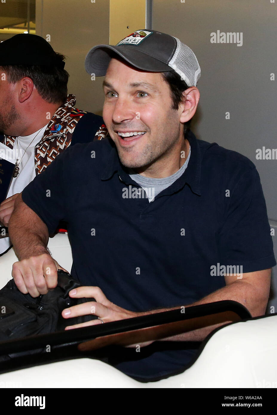 **TAIWAN OUT**American actor Paul Rudd is pictured as he arrives at the ...