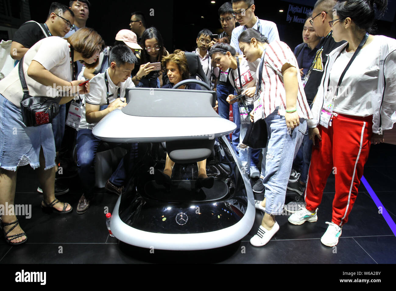 The MBUX smart multimedia system and in-car voice activated assistant ...