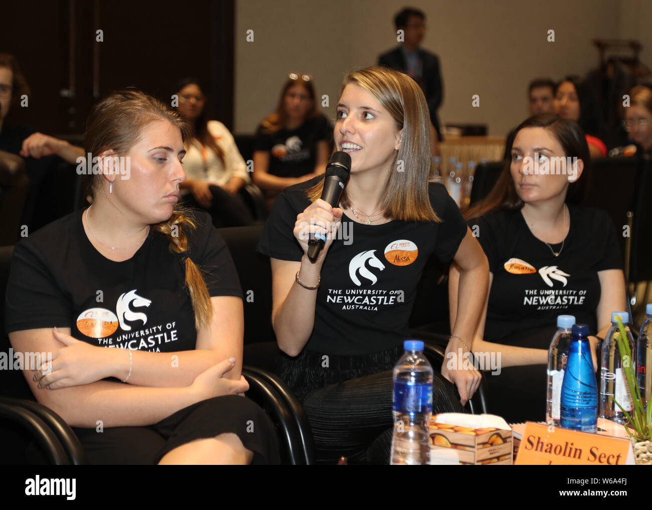 Australian students from University of Newcastle who were awarded with ...