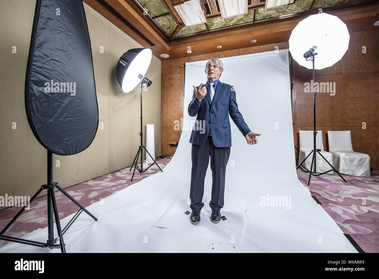 **EXCLUSIVE**Portrait of Serbian football coach and former player Bora ...