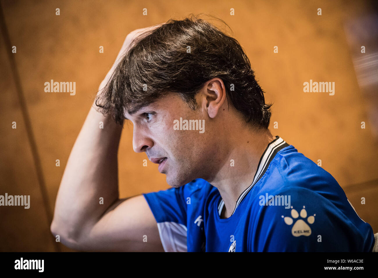 **EXCLUSIVE**Spanish former football player Fernando Morientes prepares ...