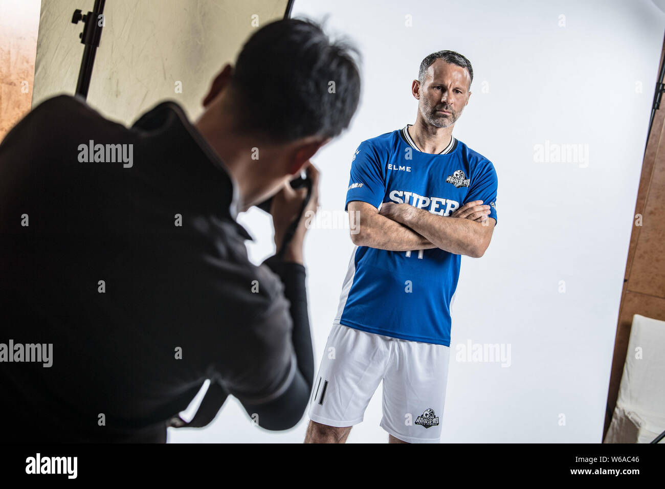 **EXCLUSIVE**Portrait of Welsh football coach and former football ...