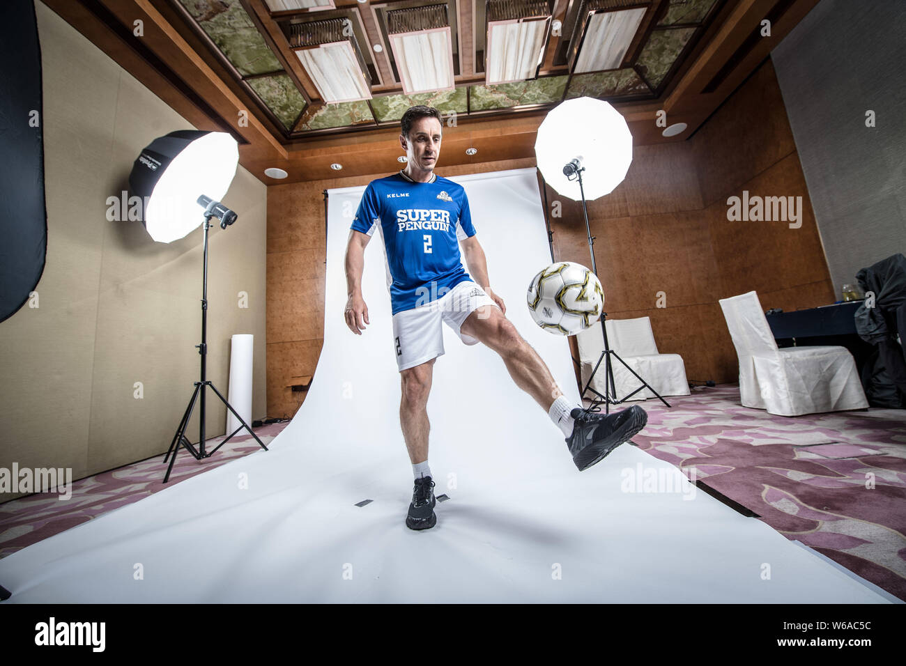 **EXCLUSIVE**Portrait of English football coach and retired football ...