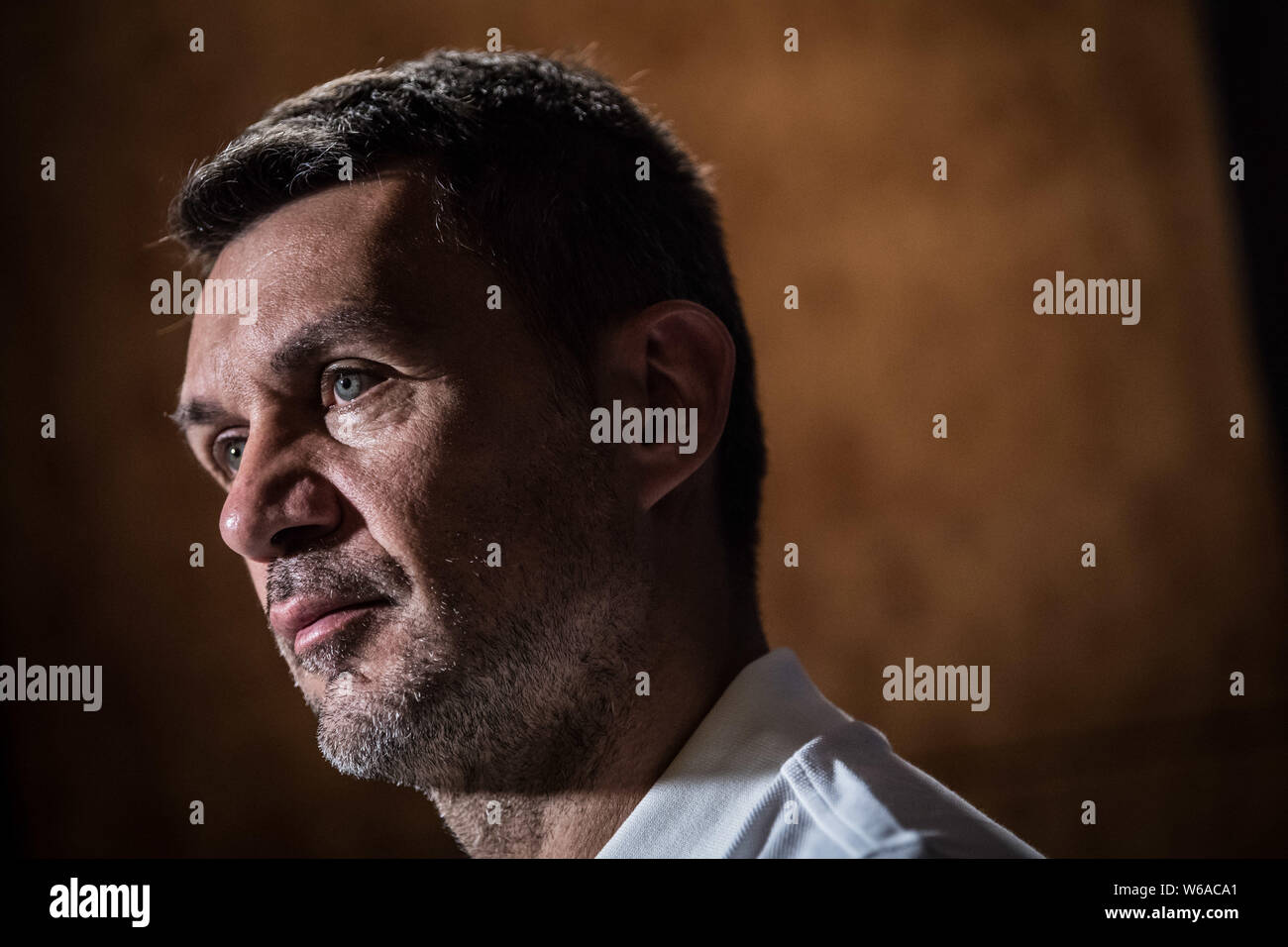 **EXCLUSIVE**Italian retired football player Paolo Maldini prepares for ...