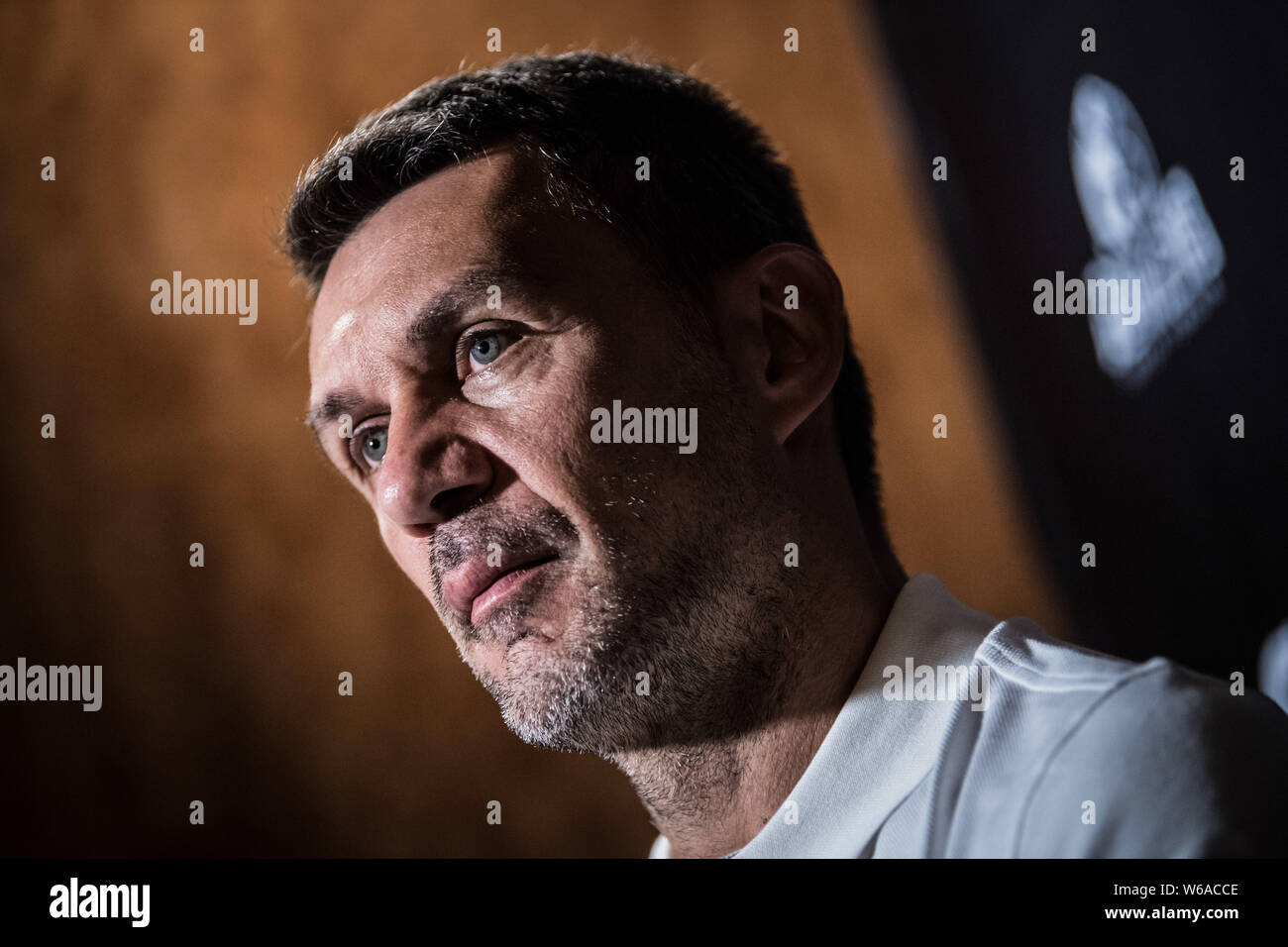 **EXCLUSIVE**Italian retired football player Paolo Maldini prepares for ...