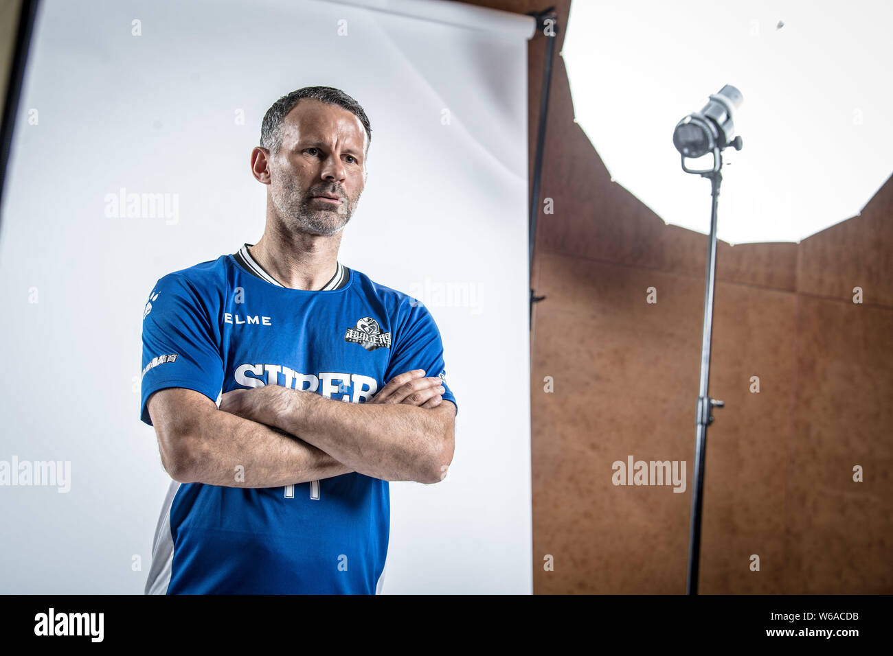 **EXCLUSIVE**Portrait of Welsh football coach and former football ...