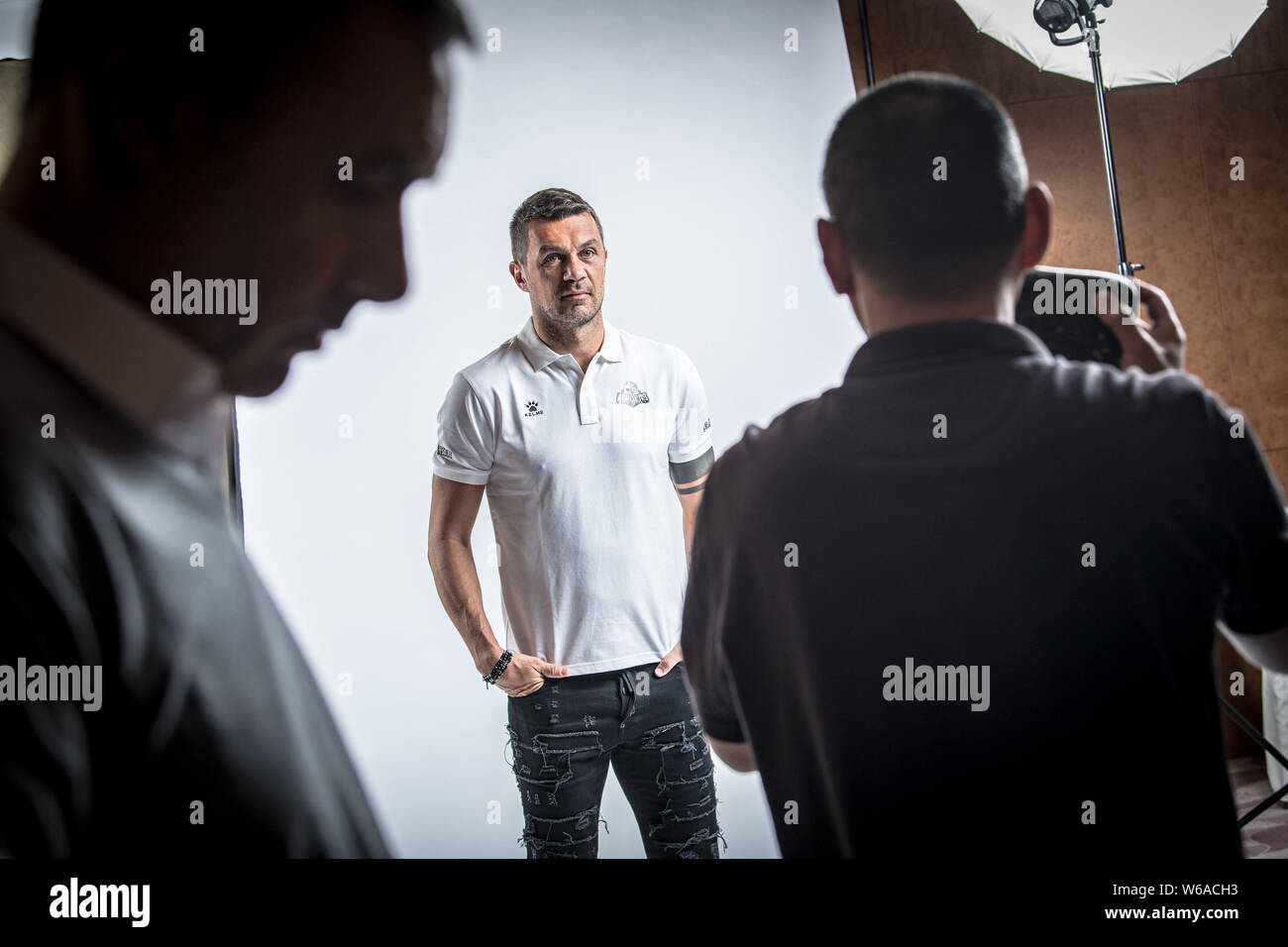 **EXCLUSIVE**Portrait of Italian retired football player Paolo Maldini ...