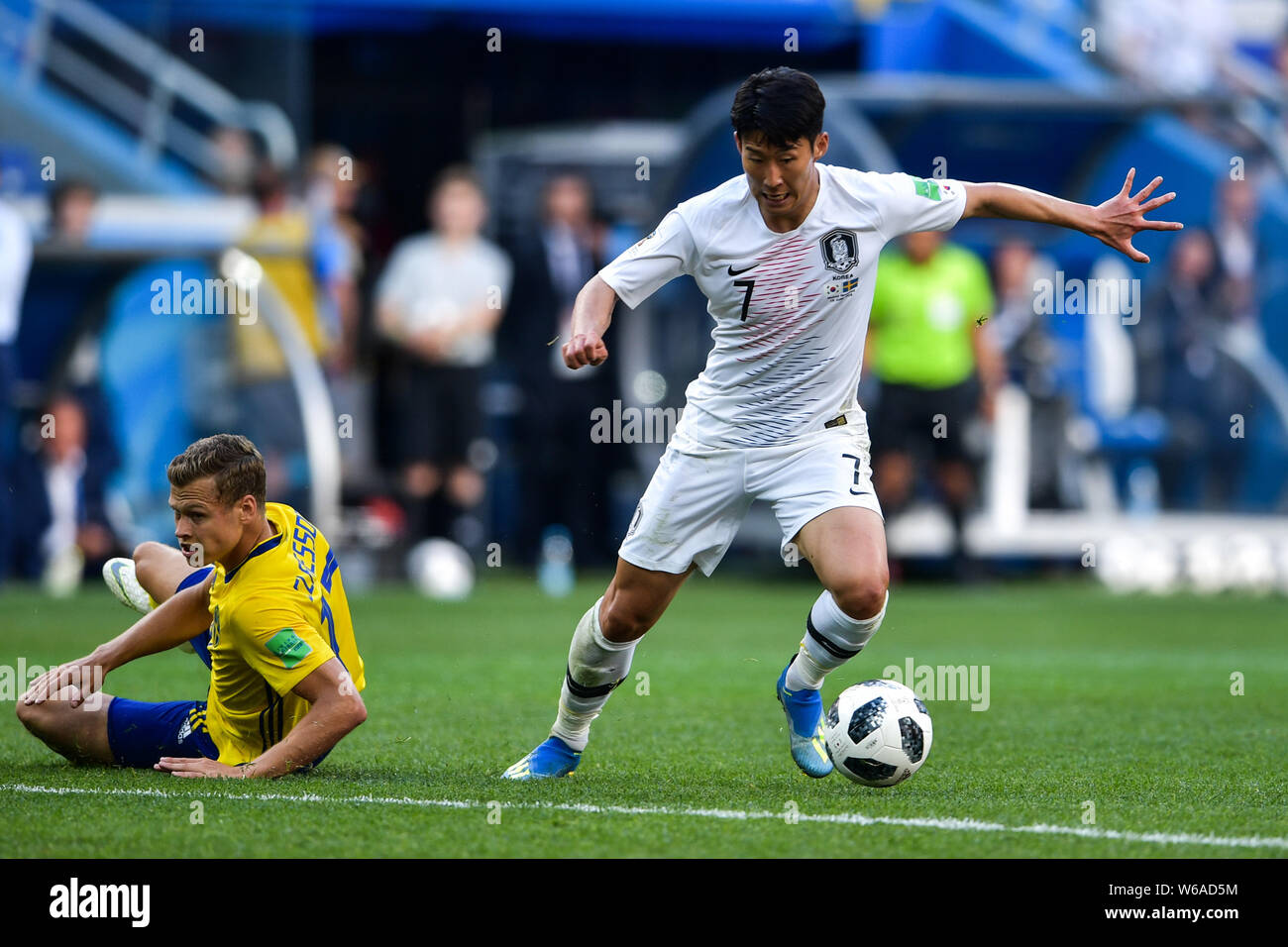 Heung min son world cup hi-res stock photography and images - Alamy
