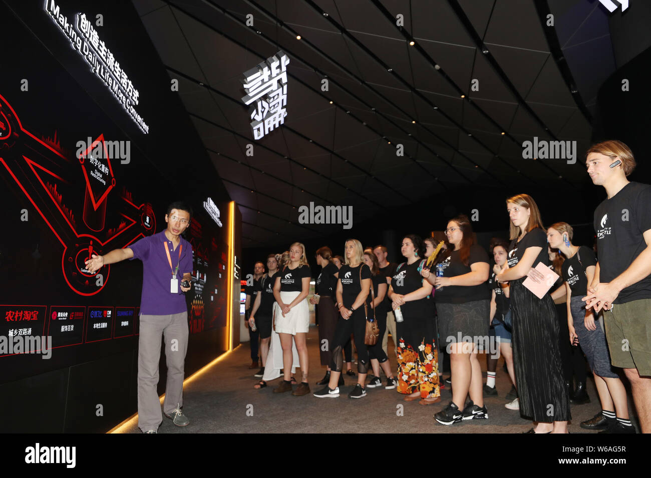 Australian students from University of Newcastle who were awarded with ...